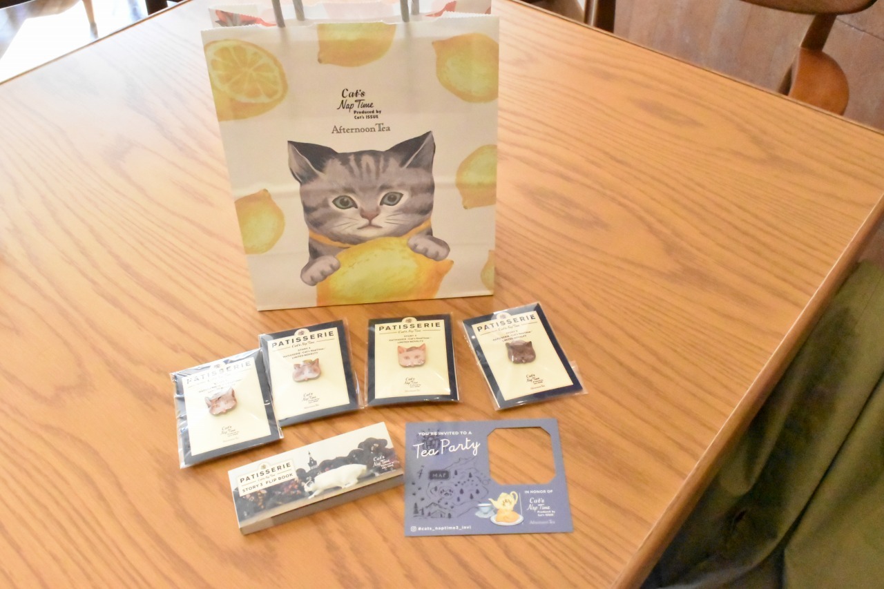 ”ペロリ顔ネコ”がキュート過ぎ♡「キャッツ ナップタイム アフタヌーンティーセット」で至福のひととき（写真 26/38） - mimot.(ミモット)