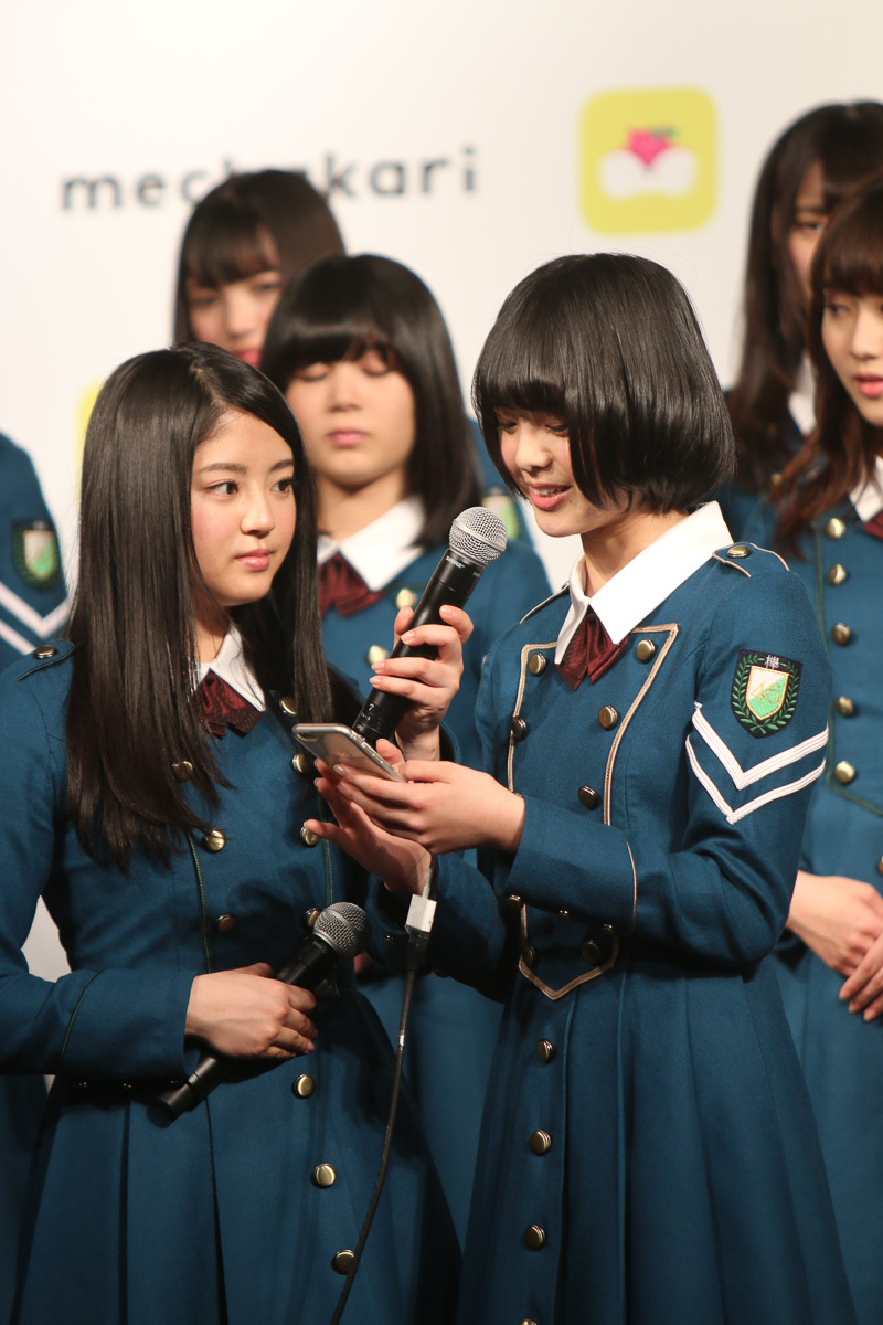 「欅坂46」ブランド服に早着替え! 新品借り放題アプリ「メチャカリ」会見に登場！【写真満載】（写真 41/50） - mimot.(ミモット)